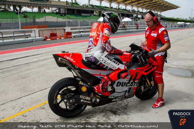 sepang test - Paddock GP