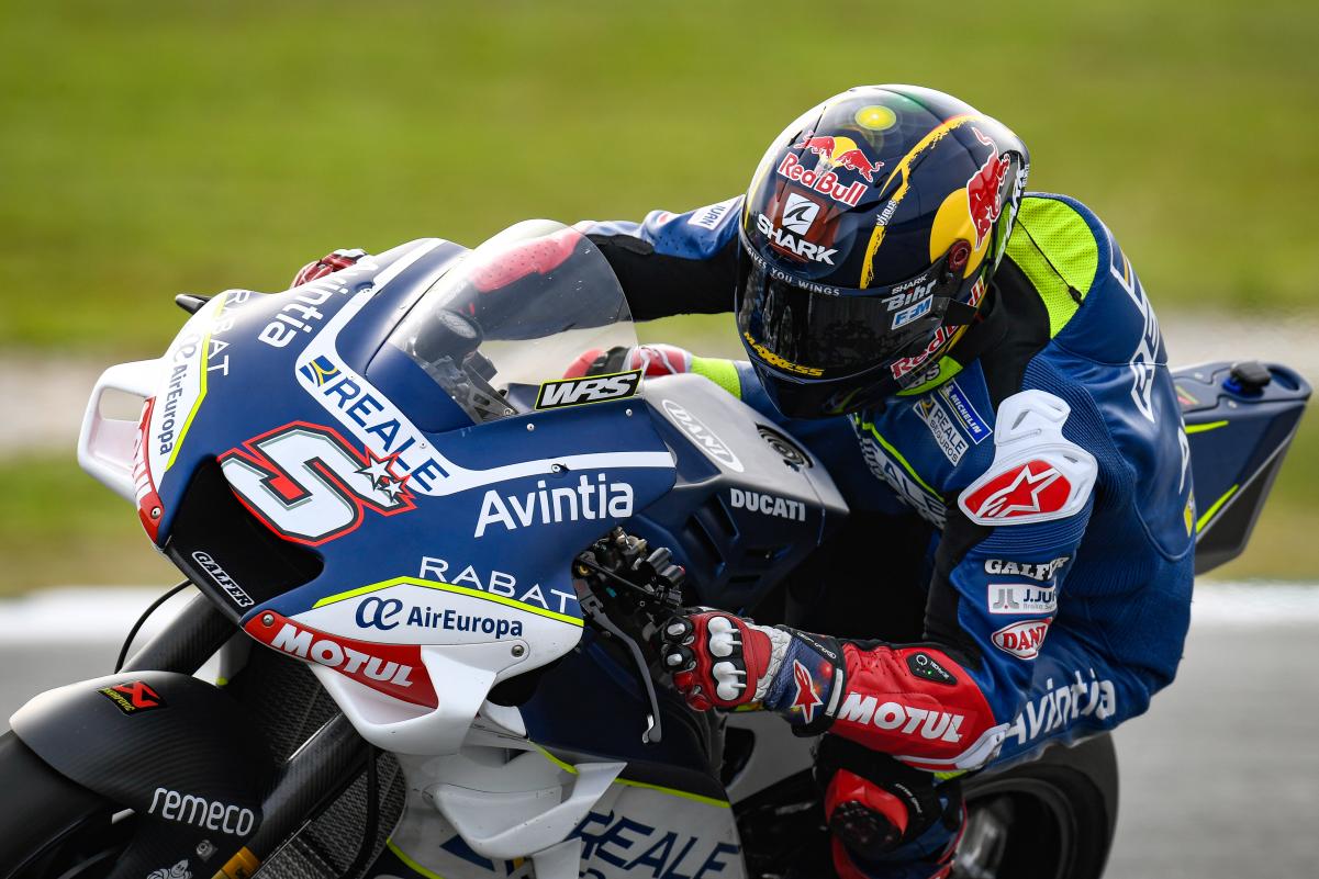 MotoGP Johann Zarco La Ducati A Un Avantage En Course Contre Un MotoGP Johann Zarco La Ducati A Un Avantage En Course Contre Un