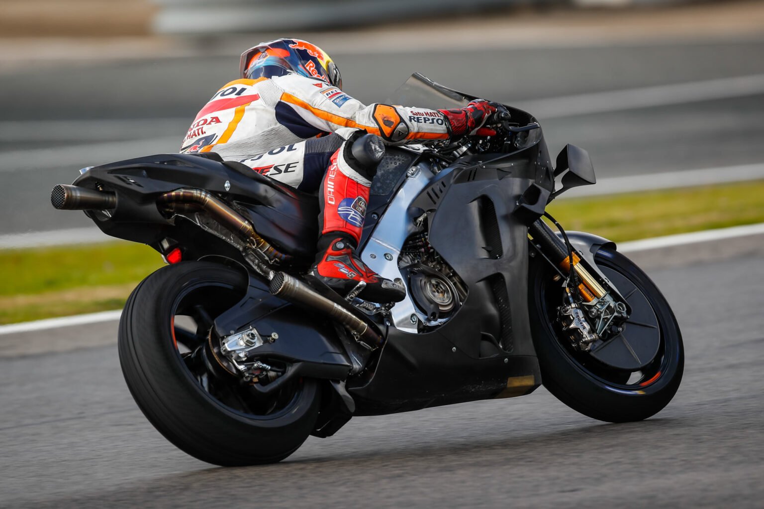 MotoGP technique: The new chassis of the Honda RC213V in every detail ...