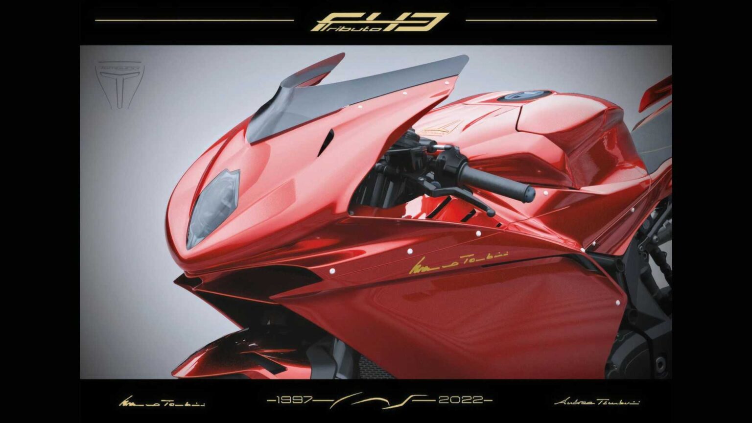 [Street] MV Agusta F43 Tamburini Corse Tributo, a great way to ...