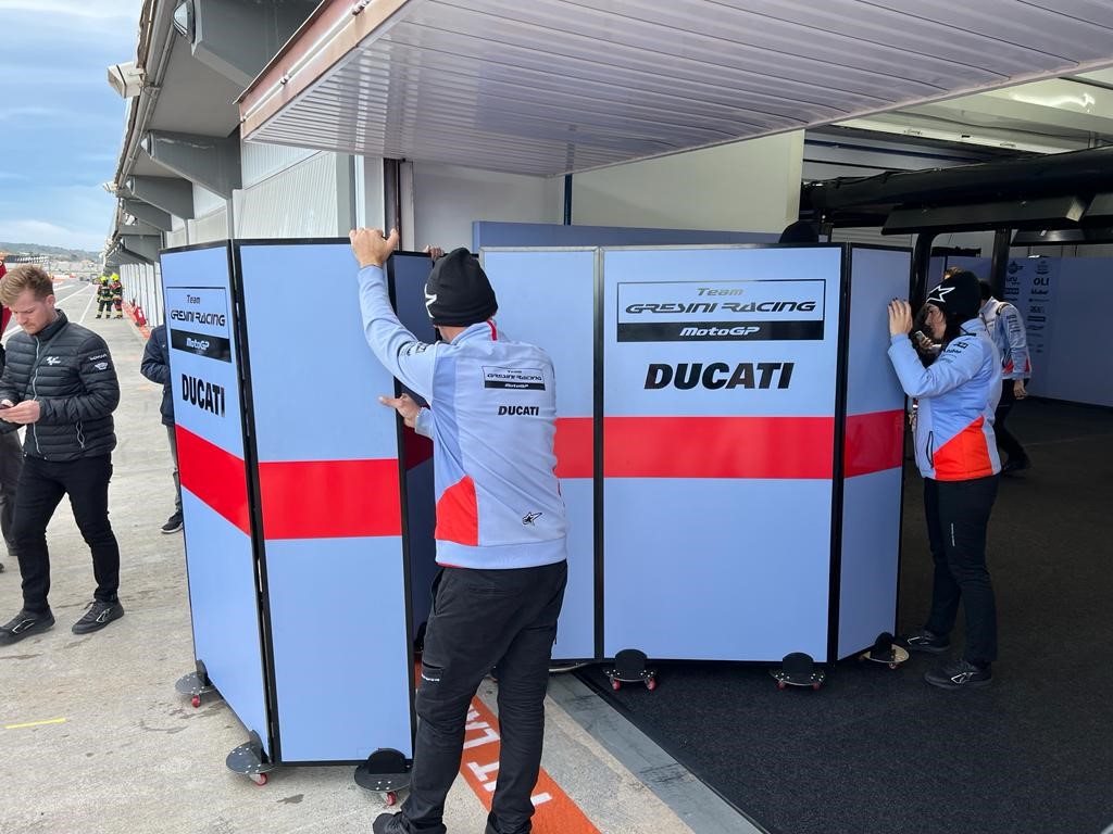 Valencia Gresini - Paddock GP