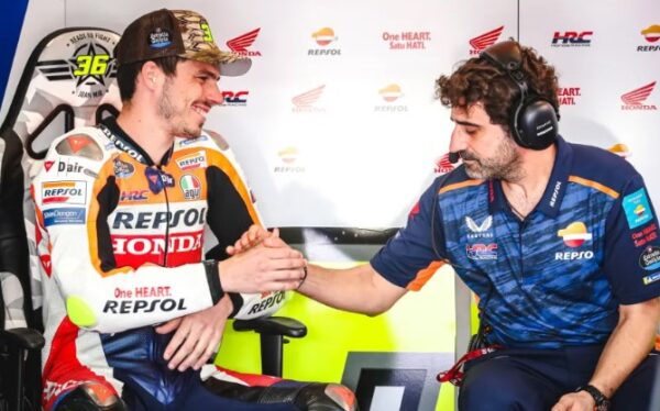 MotoGP Portugal J3, Joan Mir pointe Pecco Bagnaia du doigt : "à mon avis, Marc Marquez n'était ...