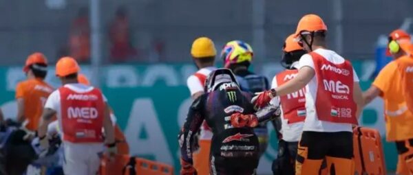 Jorge Martin chute - Paddock GP