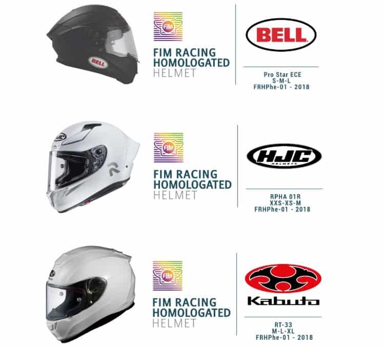 fim helmets - Paddock GP